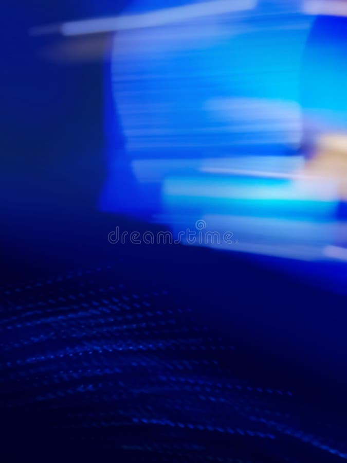 Digital Technology Movement of Luminous Particles Blurred Motion ...