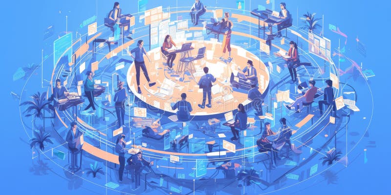 Digital Technology Software Development Concept Coding Programmer Software Engineer Working