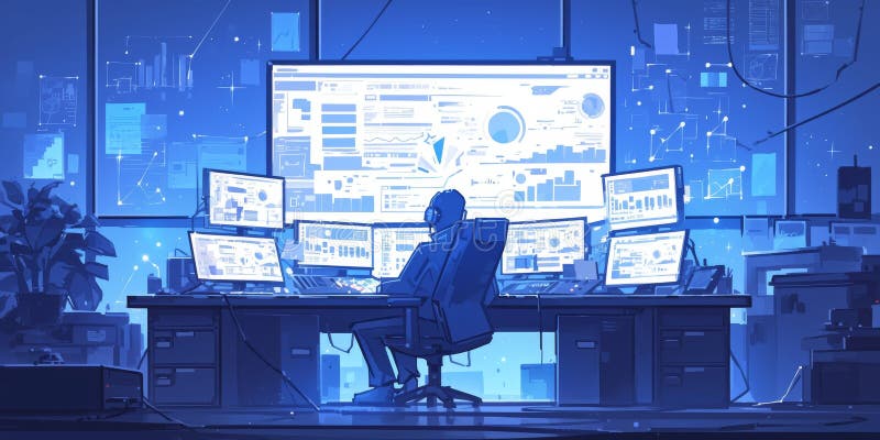 Digital Technology Software Development Concept Coding Programmer Software Engineer Working