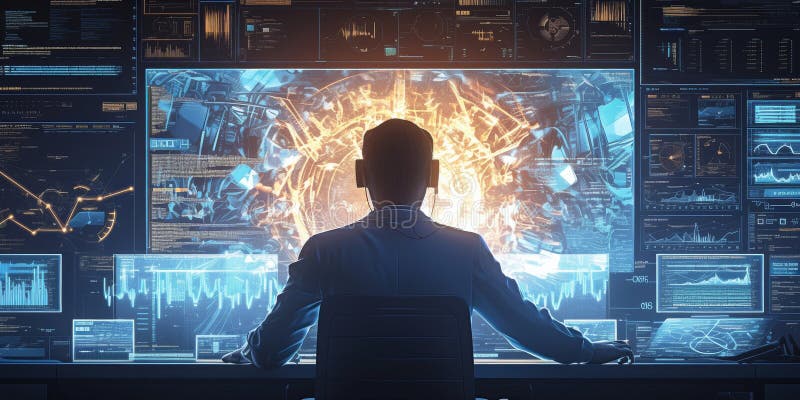 Digital Technology Software Development Concept Coding Programmer Software Engineer Working