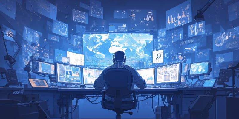 Digital Technology Software Development Concept Coding Programmer Software Engineer Working