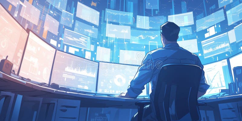 Digital Technology Software Development Concept Coding Programmer Software Engineer Working