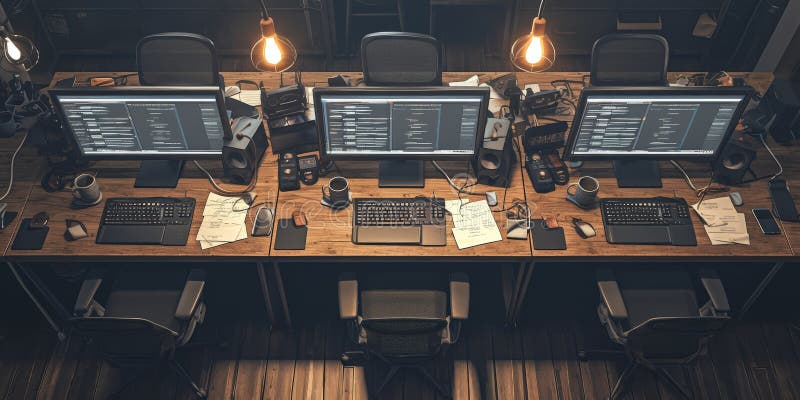 Digital Technology Software Development Concept Coding Programmer Software Engineer Working