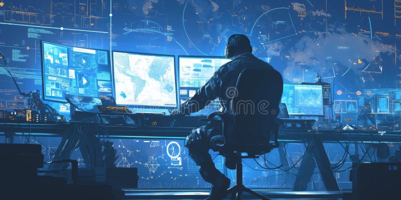 Digital Technology Software Development Concept Coding Programmer Software Engineer Working