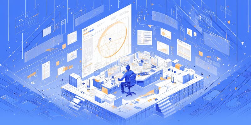 Digital Technology Software Development Concept Coding Programmer Software Engineer Working