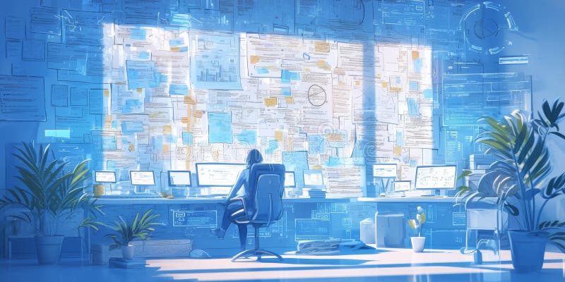 Digital Technology Software Development Concept Coding Programmer Software Engineer Working