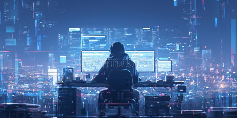 Digital Technology Software Development Concept Coding Programmer