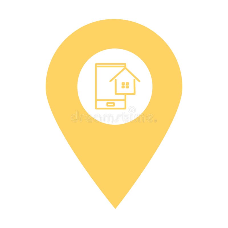 Digital Technology Store Location Map Pin Pointer Icon. Element of Map Point for Mobile Concept ...