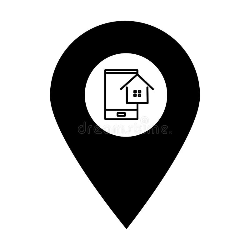 Digital Technology Store Location Map Pin Pointer Icon. Element of Map Point for Mobile Concept ...