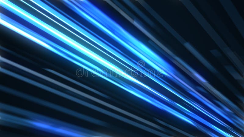 Digital Technology Stream Super Fast Speed Lines from Bottom Right ...