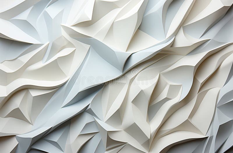 Digital Technology White and Silver Curve Wave Abstract Stock ...