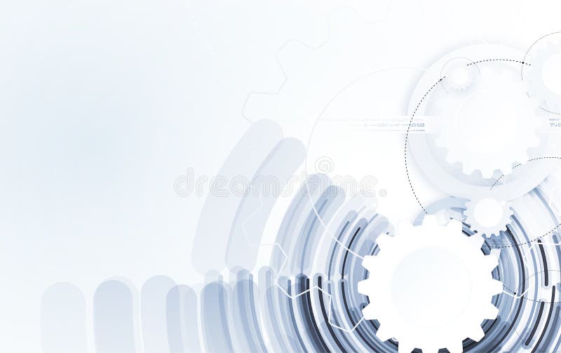 Digital Technology World. Business Media and Virtual Concept. Vector ...