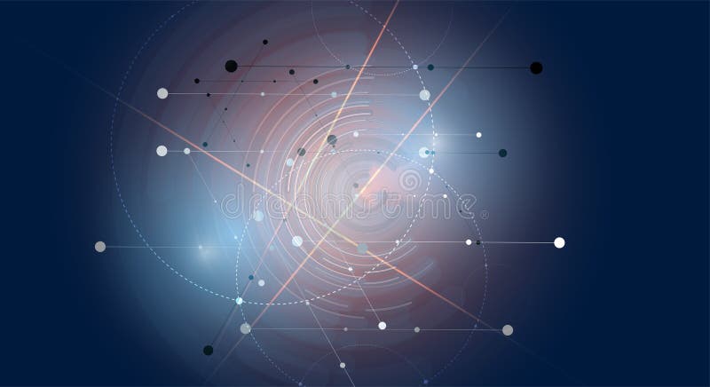 Digital Technology World. Business Media and Virtual Concept. Vector ...