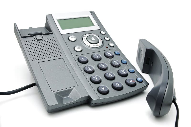 Phone Switch and Telephones Stock Photo - Image of interface, black ...
