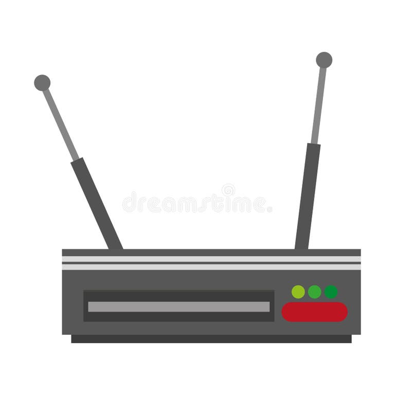 Digital television decoder stock vector. Illustration of concept ...