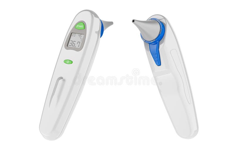 Ear Thermometer Stock Illustrations – 560 Ear Thermometer Stock ...
