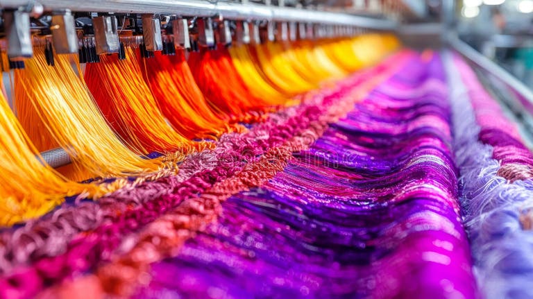 Digital Textile Embroidery Machine with Automated Embroidery Stock ...