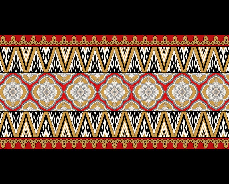 Digital Textile Motif for Traditional Design Pattern. Traditional ...