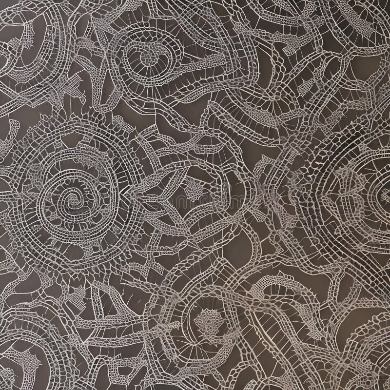 A Digital Texture with Intricate Lace-like Patterns, Combining Elegance ...