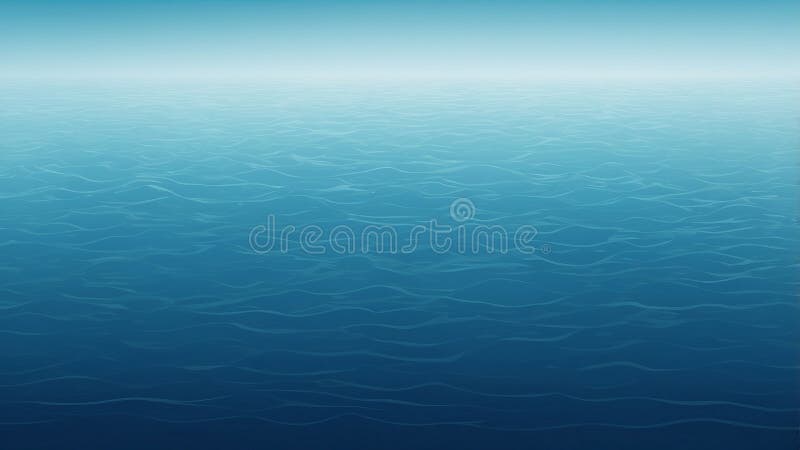 Ocean Blue Gradient Texture in Digital Style. AI Generated Stock ...