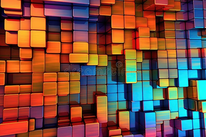 Fusion of Geometric Shapes, Metallic Surfaces, and Illuminated Lines ...