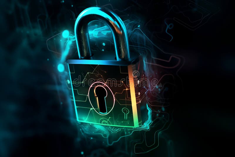 Cyber Optic Digital Security Safe Web Stock Illustrations – 10 Cyber Optic Digital Security Safe ...