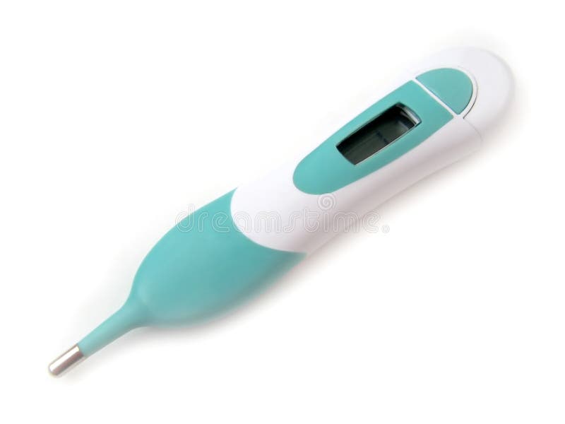 Digital Thermometer stock photo. Image of hospital, temperature - 1623462