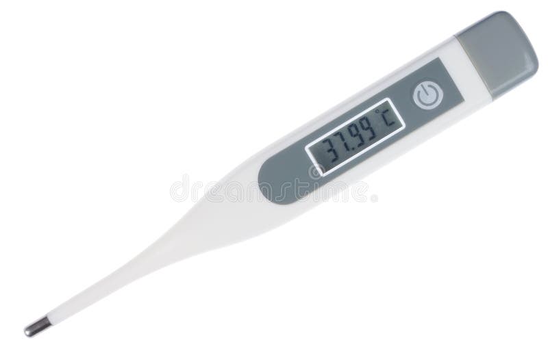 Digital Thermometer stock photo. Image of tool, measuring - 9409986