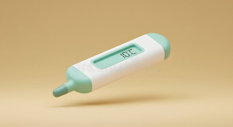 Digital Thermometer: Accurate Medical Temperature Measurement Stock ...
