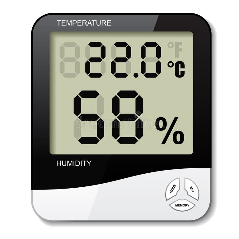 Thermometer Hygrometer Icon Stock Illustrations – 2,574 Thermometer ...