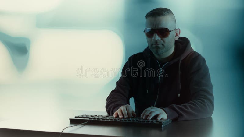 Digital Thief Cyber Attack Conception, Futuristic Background Stock ...