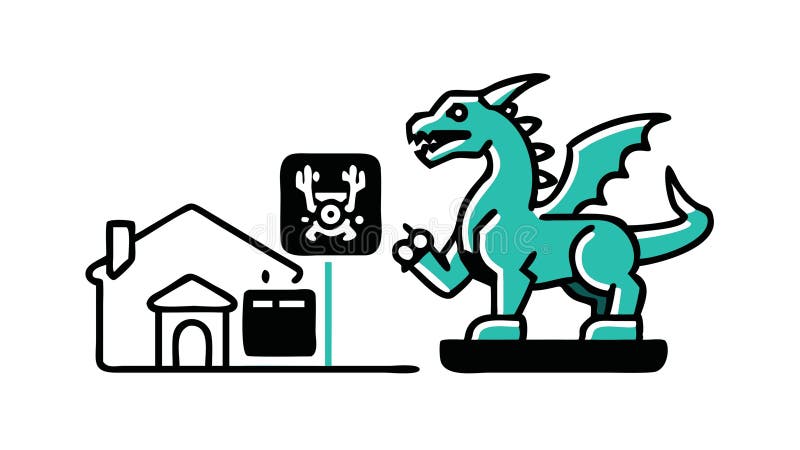 Dragon Warning Stock Illustrations – 213 Dragon Warning Stock ...