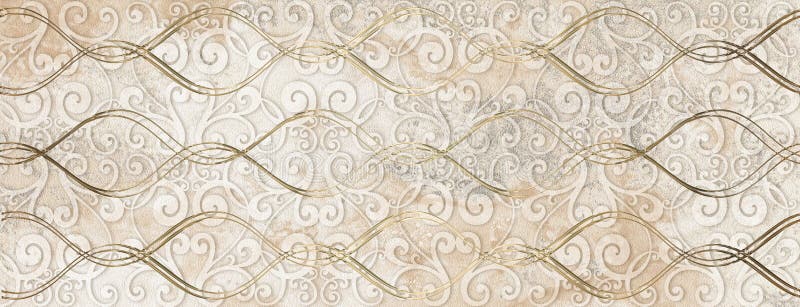 Digital Tiles Design Ceramic Wall Tiles Decoration Stock Photo - Image ...