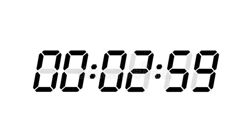 5 Seconds Countdown Timer on Green Screen Stock Footage - Video of ...