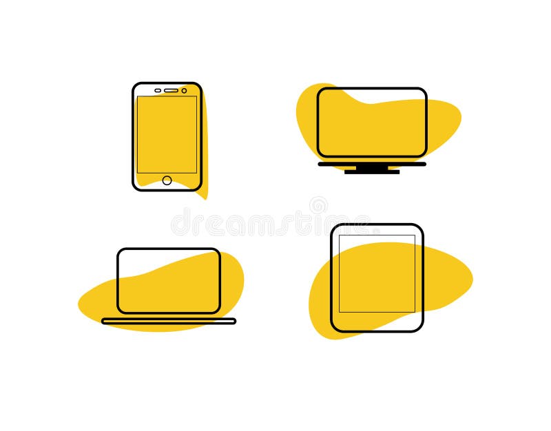 Digital Tool Flat Icon on Vector Illustration Stock Vector ...