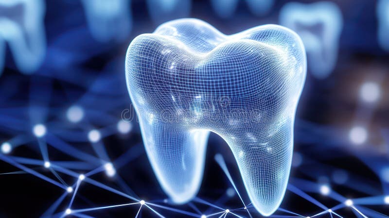 Digital Tooth Network Futuristic Dental Care and Technological ...