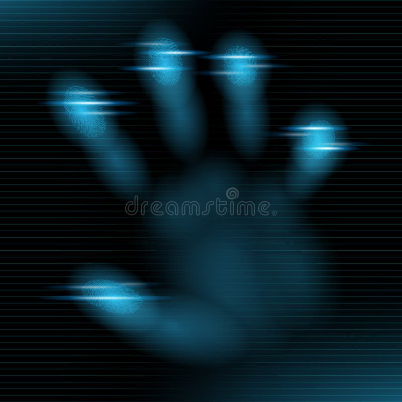 Digital touch stock vector. Illustration of background - 35048359