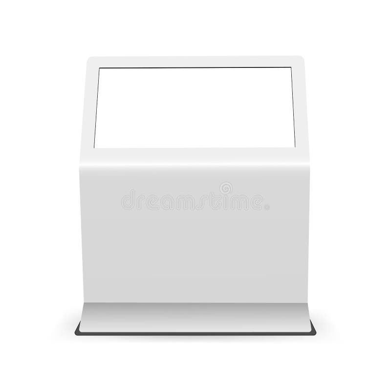 Digital Touch Screen Mockup Stock Vector - Illustration of vector ...