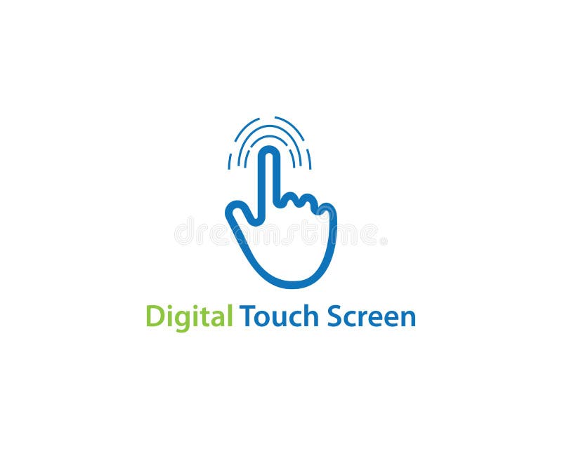 Digital Touch Technology Logo Stock Vector - Illustration of tablet, logo: 141242415