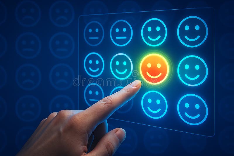 Customer Satisfaction Survey Online Feedback Form with Happy Faces and ...