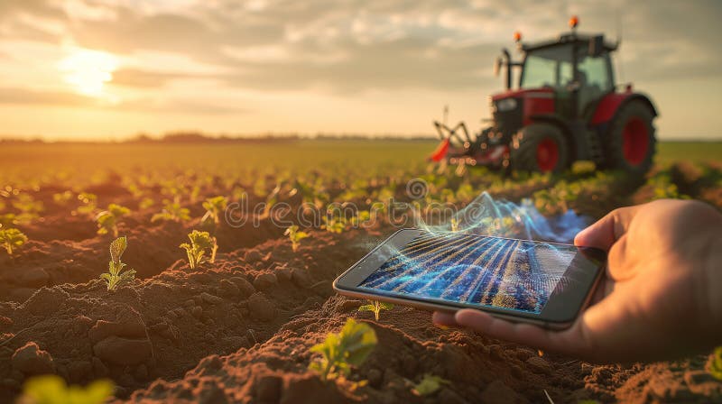 Digital Tractor Control through Smartphone, Innovative Farm Management ...