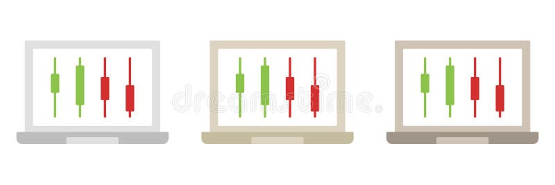 Digital Trade in Flat Style Isolated Stock Vector - Illustration of ...