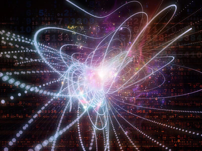 Digital Trails stock illustration. Illustration of development - 215709104