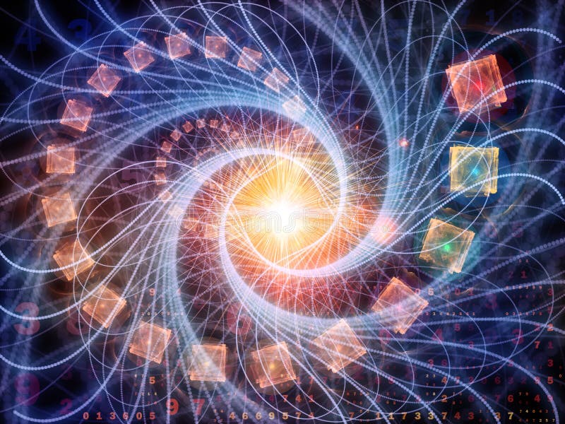 Digital Trails stock illustration. Illustration of symbol - 220033832