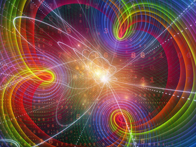 Digital Trails stock illustration. Illustration of technology - 220033854