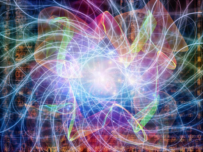 Digital Trails stock illustration. Illustration of number - 220559514