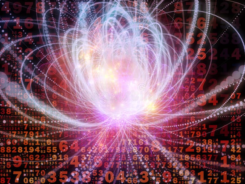 Digital Trails stock illustration. Illustration of illuminate - 221736071