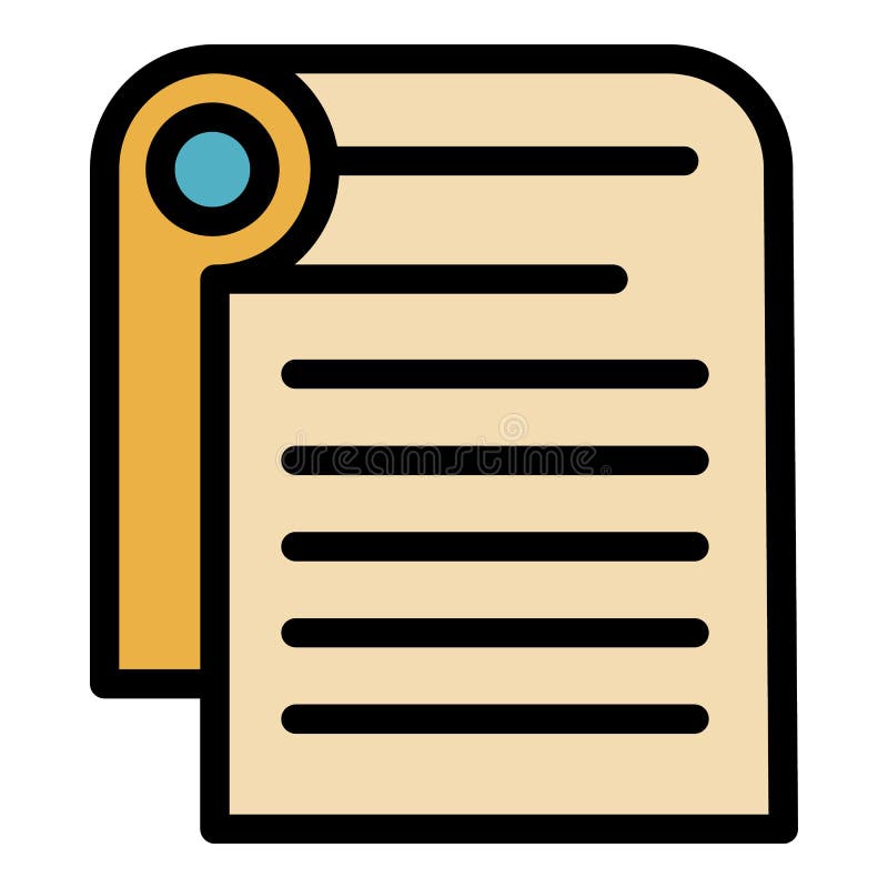 Digital Training Icon Color Outline Vector Stock Vector - Illustration ...