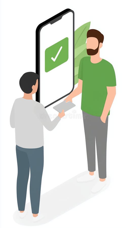 Digital Transaction between Two Individuals with a Smartphone ...