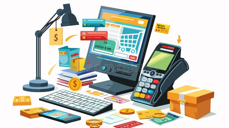 Digital Transactions Abstract Vector Concept for Modern Business ...